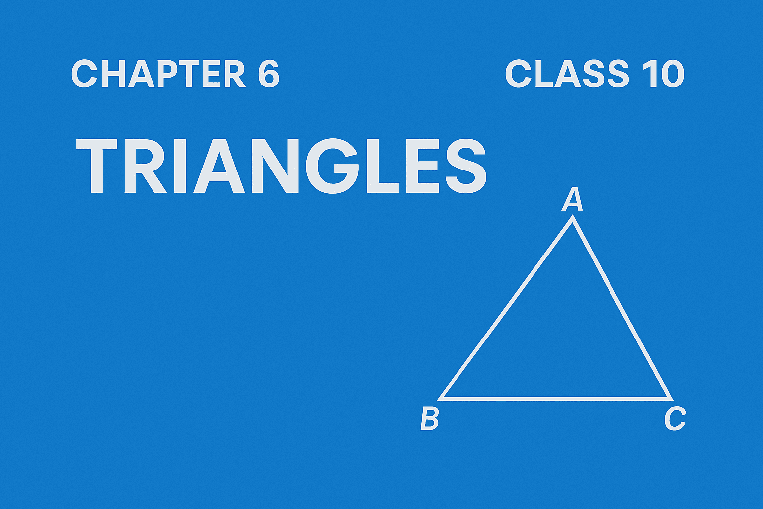Class 10 Triangles Practice Questions